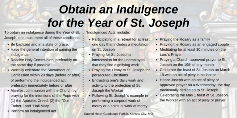 Indulgences - Diocese of Kansas City-St. Joseph